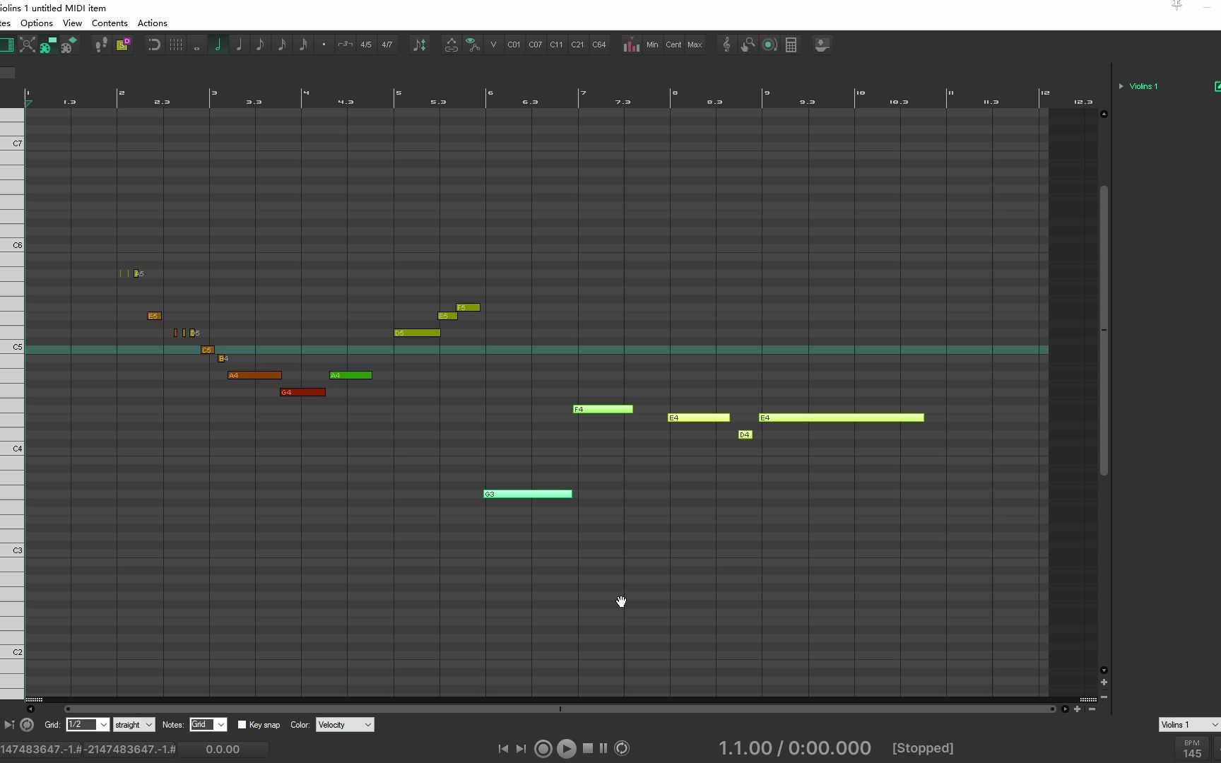 【reaper小技巧】我的精简版MIDI 编辑器——inline editor