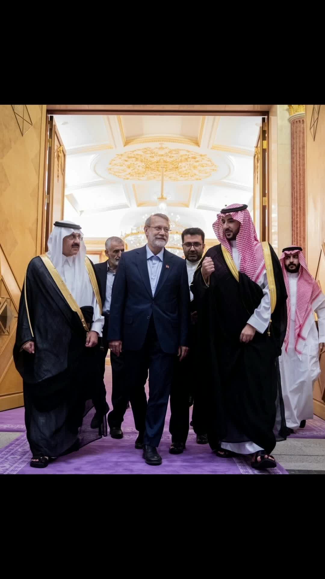 ...阿里·拉里贾尼;和大漂亮中央司令部司令:布拉德·库珀 #剪辑原创 #...