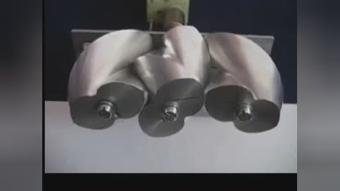 两个齿的齿轮怎么有这么严密的传动方式?什么原理?