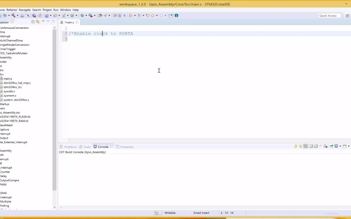 STM32CubeMX和CubeIDE-3.4用汇编语言从零开始编写Gpio驱动程序(...
