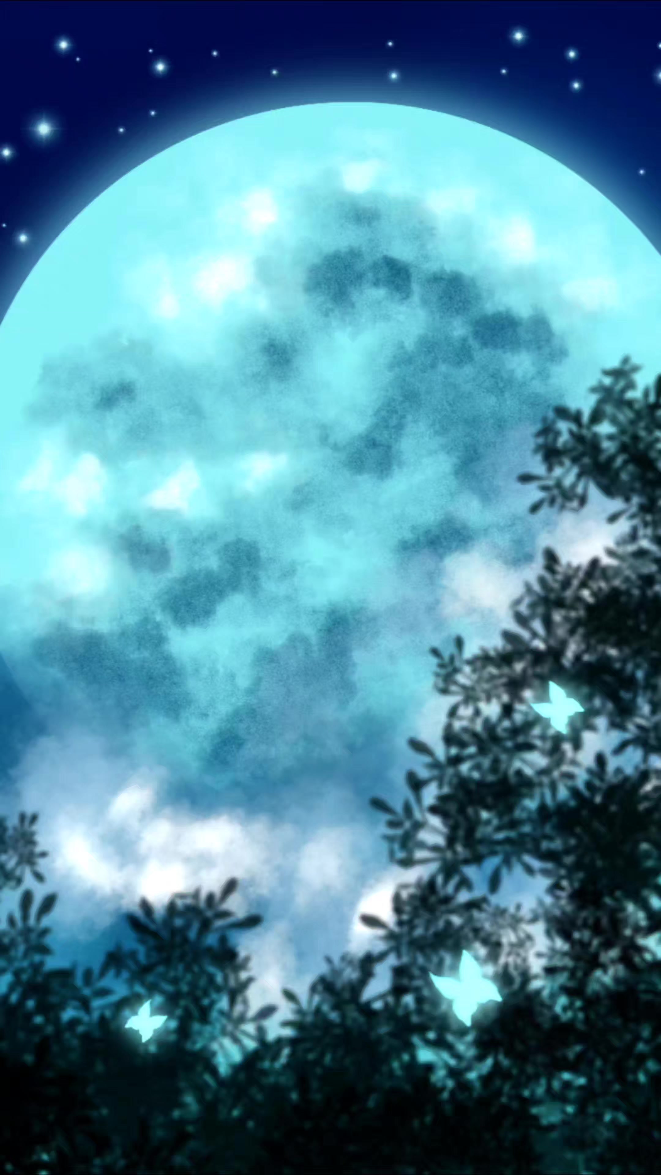 蓝月栖林 ‖ 画世界pro绘画教程 #平板绘画 #跟着抖音学画画 #一学就...