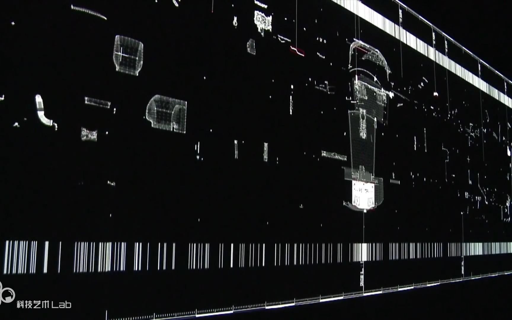 [321][数字艺术] 数据解剖学 by Ryoji Ikeda X Mitsuru Kariya