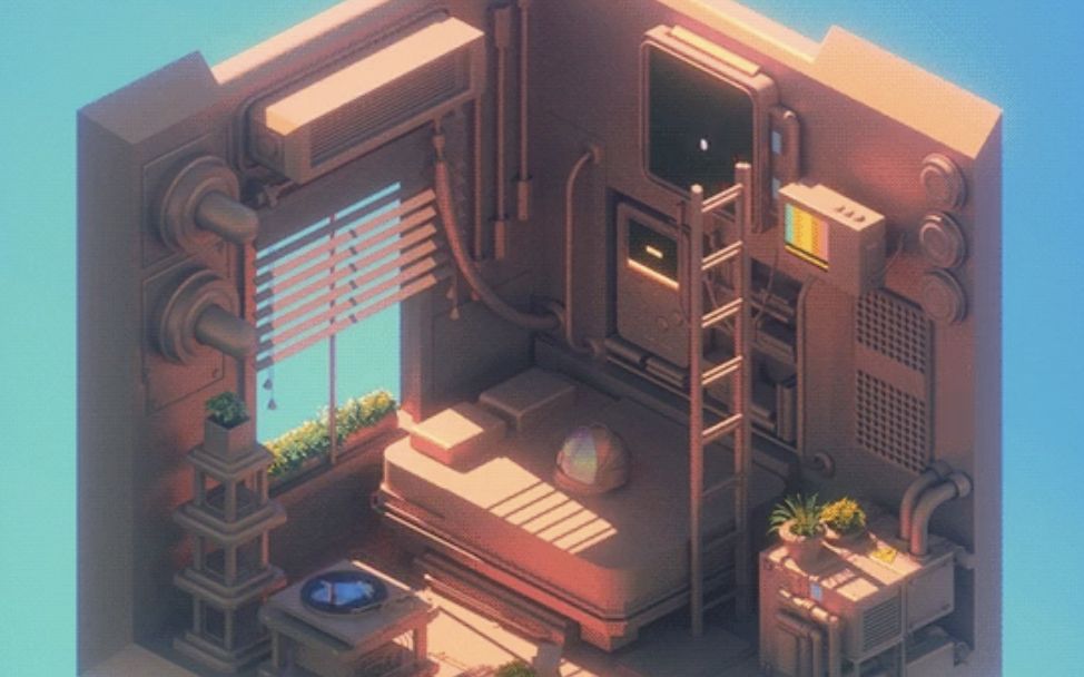 游戏室内场景建模,新手入门max必须基础简单学习教程