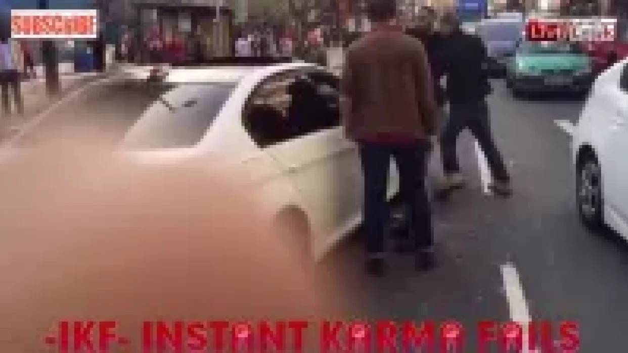 【打架】教科书般经典的街头打架斗殴视频集锦