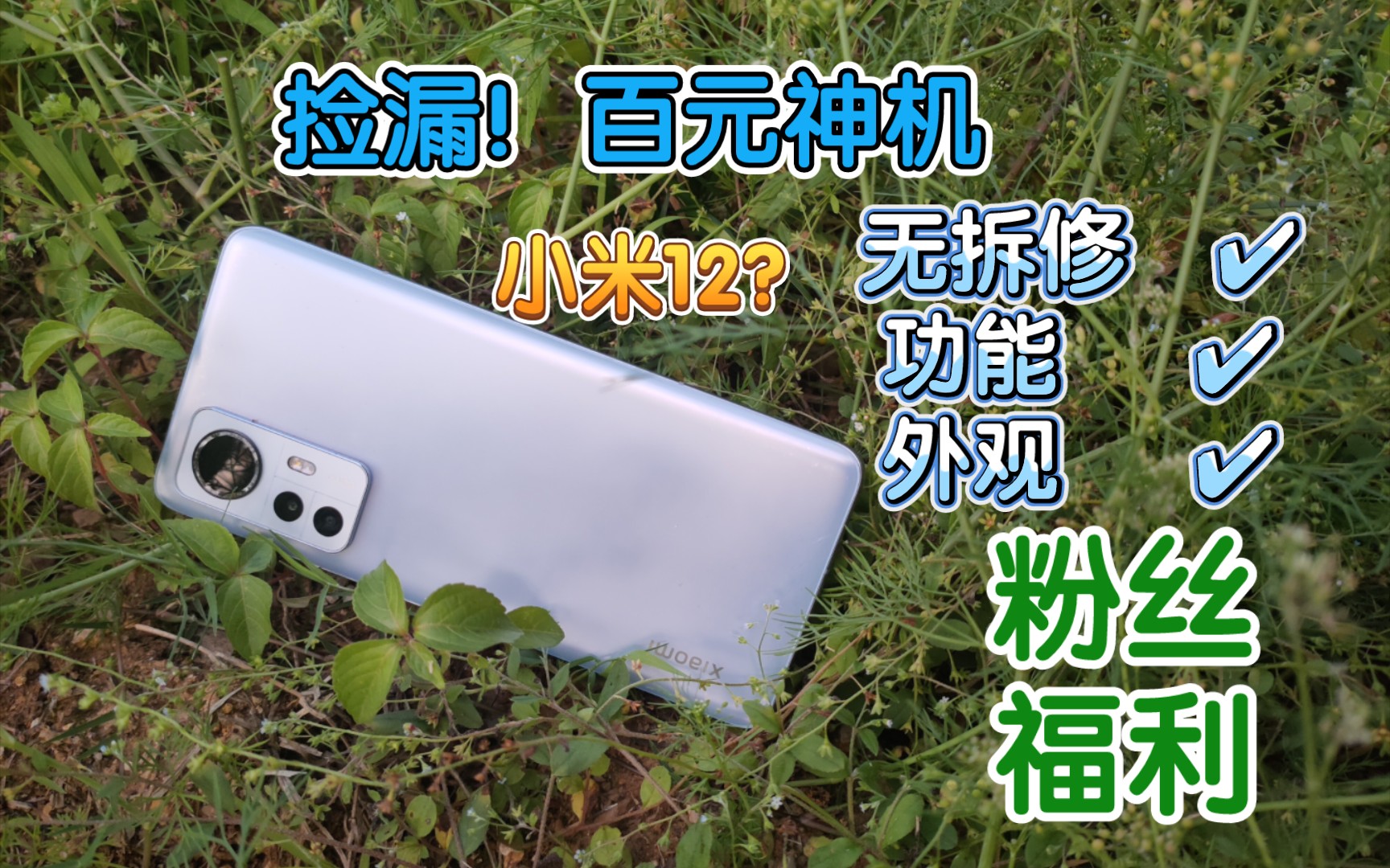 百元神机,小米12?真的行吗?