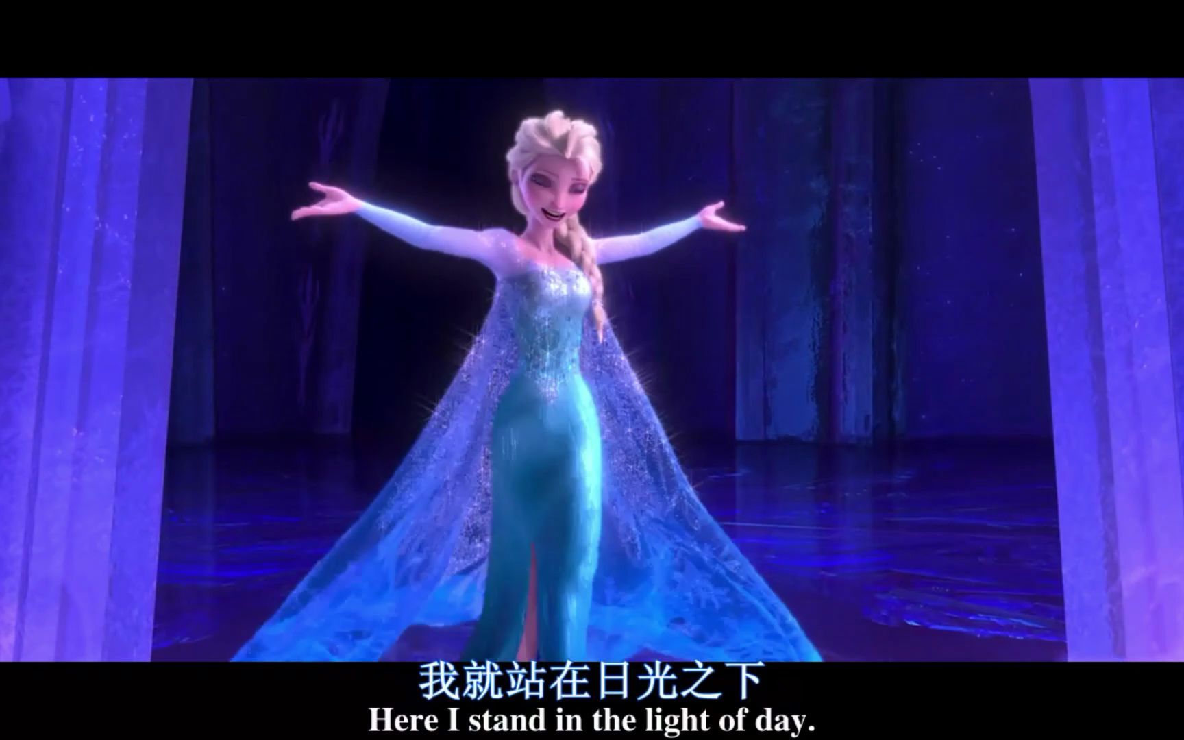 1080P高清冰雪奇缘主题曲Let it go