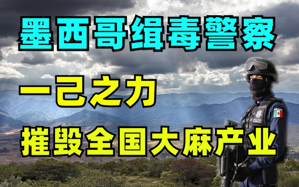 【世界禁毒日】墨西哥有史以来最强缉毒警察!