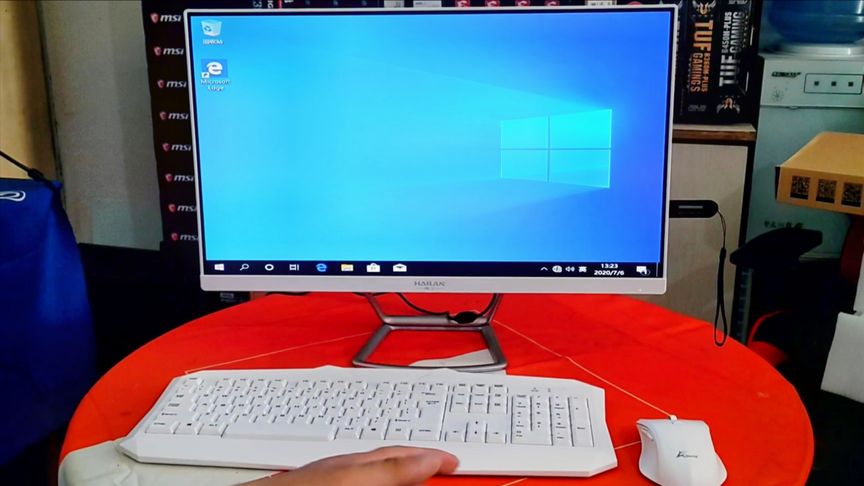 大家都认为组装一体机非常难,给大家组装一台看下是不是超级简单