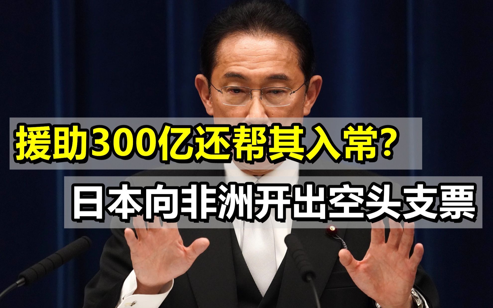 援助300亿美元,并帮助非洲“入常”?日本又开“空头支票”
