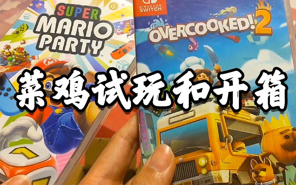 【国行萌新】刚买的switch游戏,和兄弟一起来开箱试玩