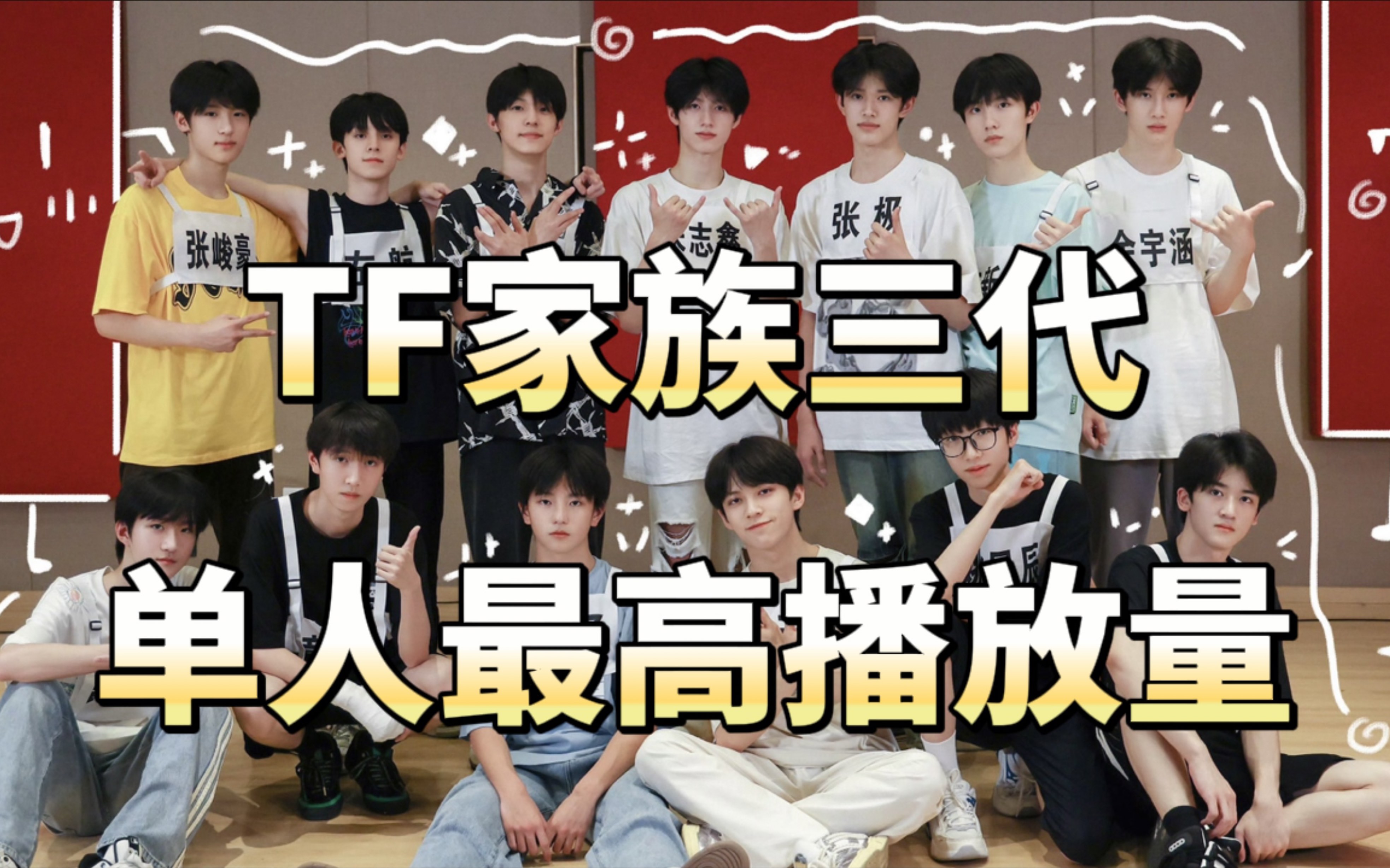 【TF家族三代】单人最高播放量视频大盘点!你看过哪些?