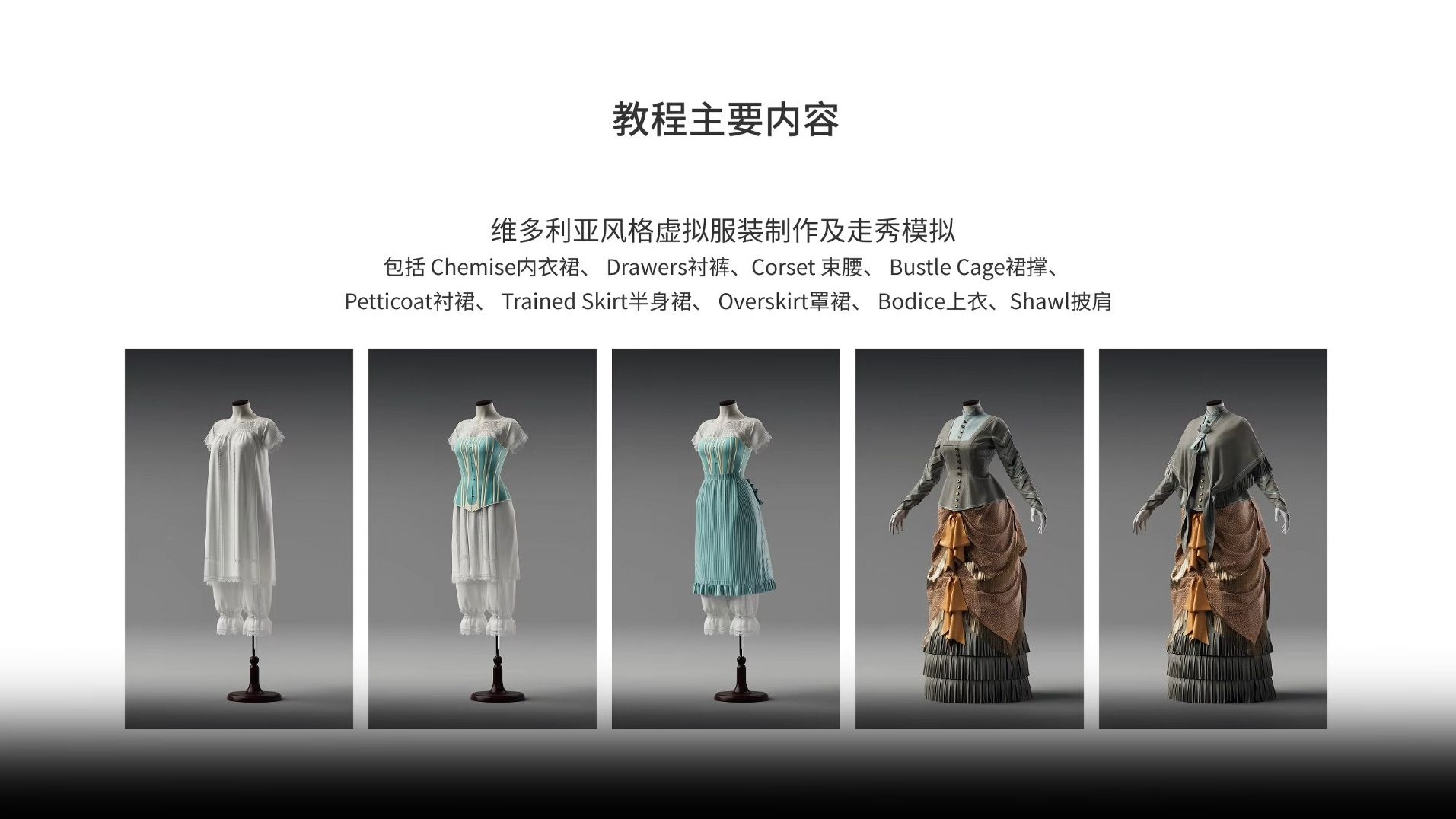 自己做衣服自己穿 3d设计课