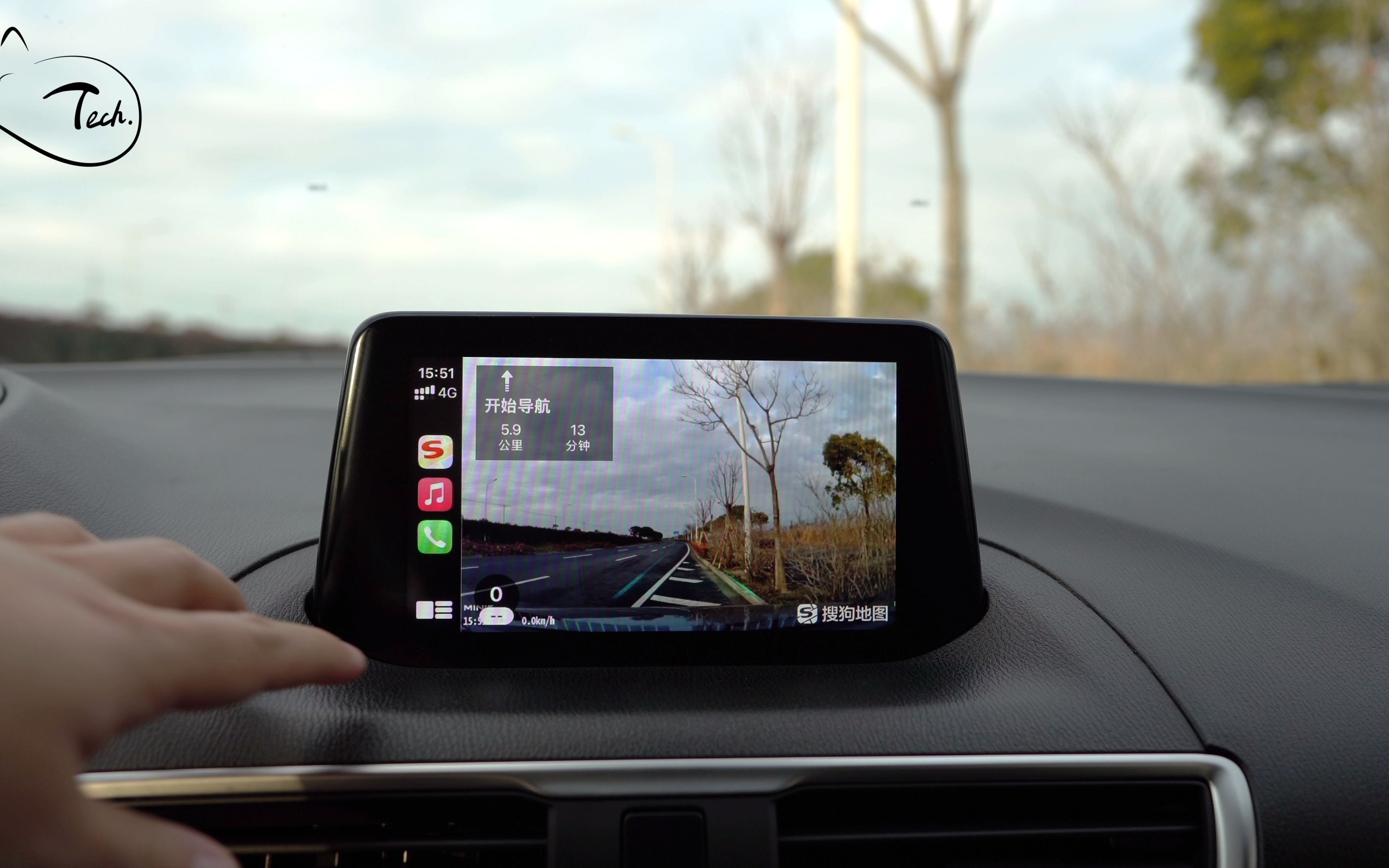 ...CarPlay」AR 实景导航初体验,真实上路拍给你看(二)- 行车记录仪模式
