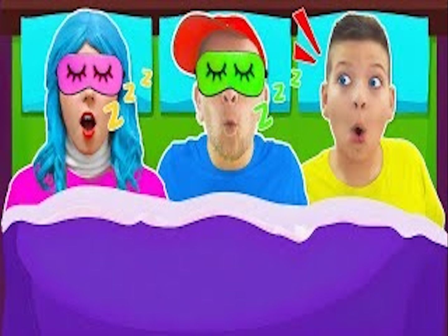 《Ten in the Bed 十在床上》歌曲 + 更多儿童歌曲和视频 CutieKids_...