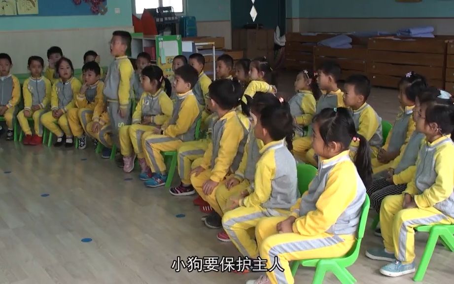 幼儿园中班安全教育 宠物可爱也会伤人.mp4