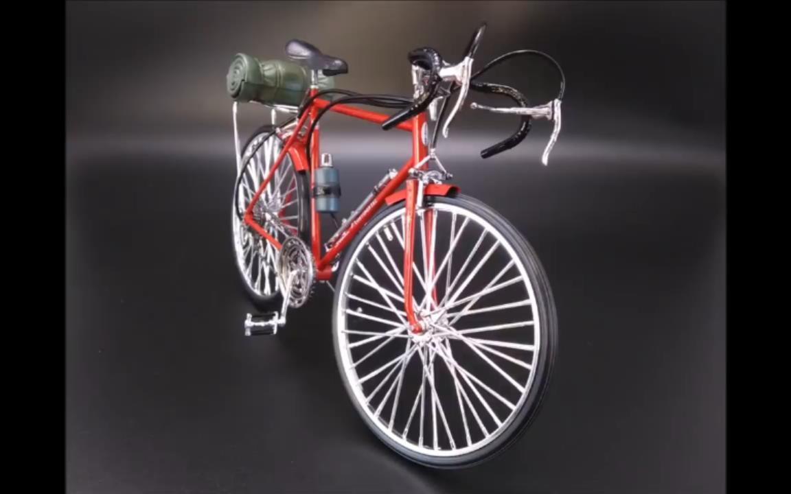 Schwinn Continental 10 速复古自行车模型制作