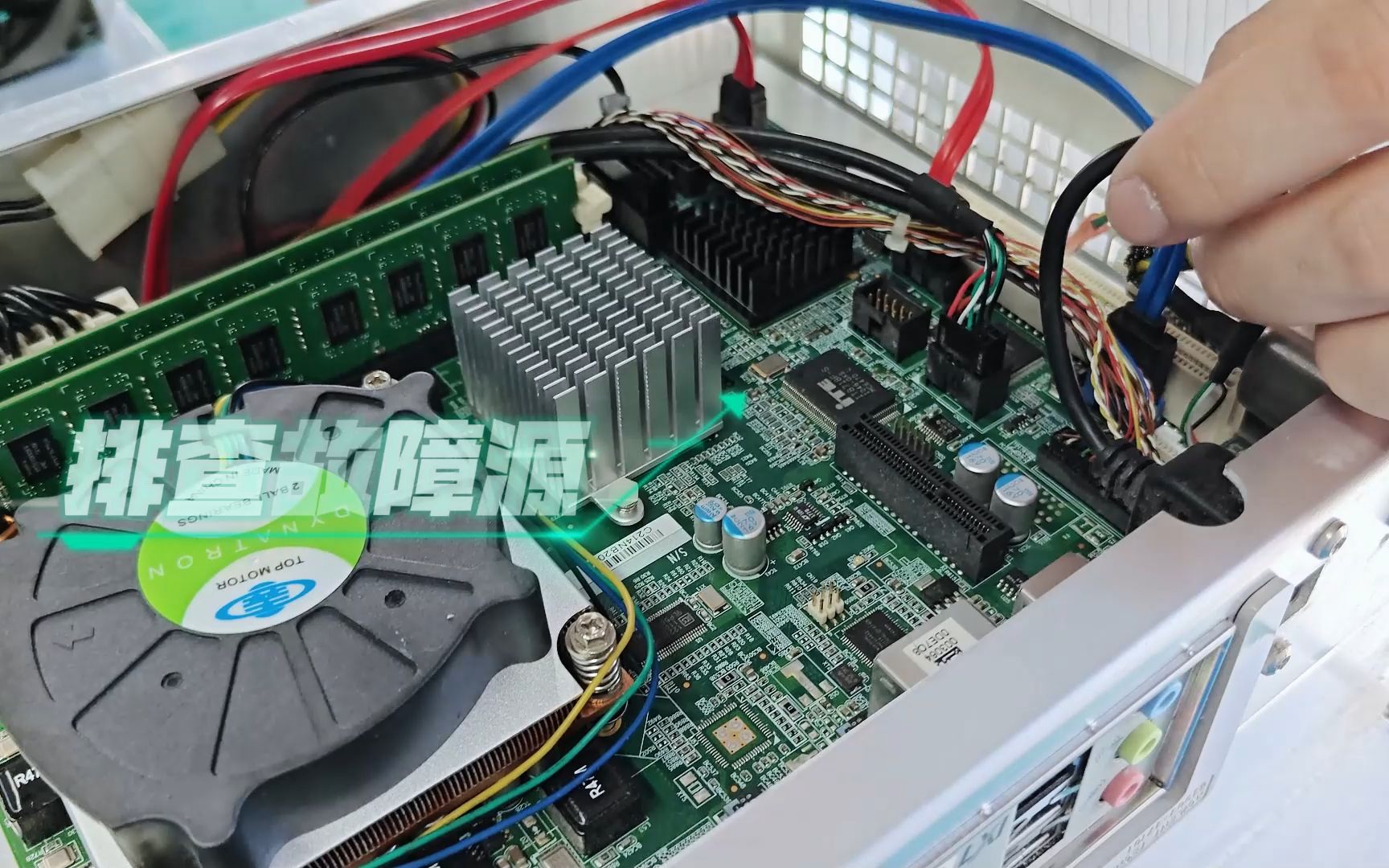 安捷伦MSO9104A示波器维修,这都能修,赶快学习一下吧