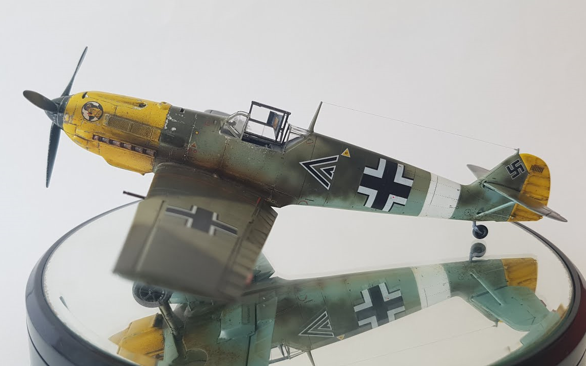 ...Madness】牛魔王Eduard 1/48 Bf-109 E-7 Tropical 飞机模型制作合集
