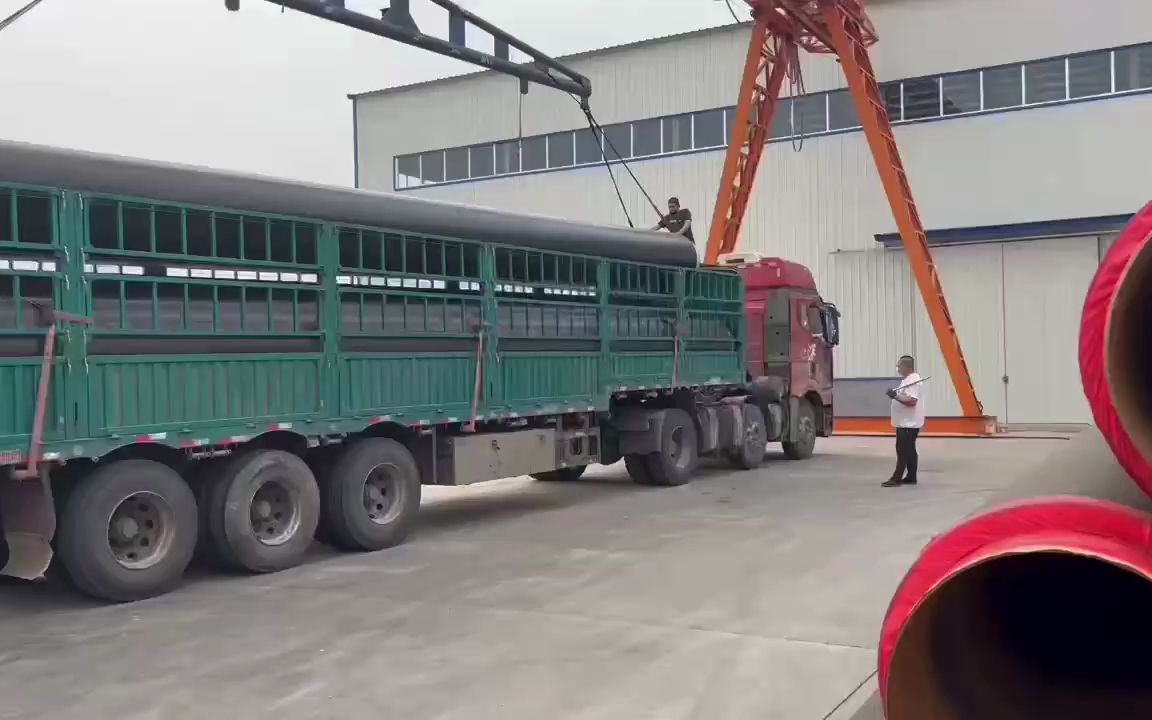 聚氨酯保温螺旋钢管