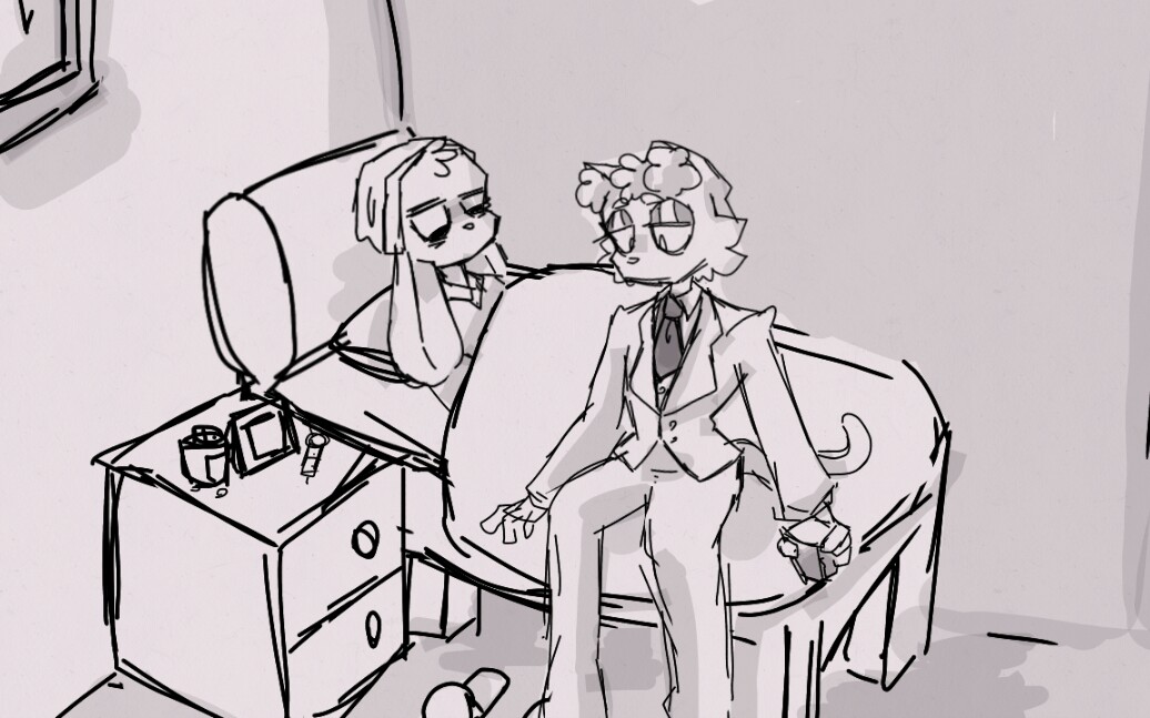 【剧情向|兽设短片】请不要说话