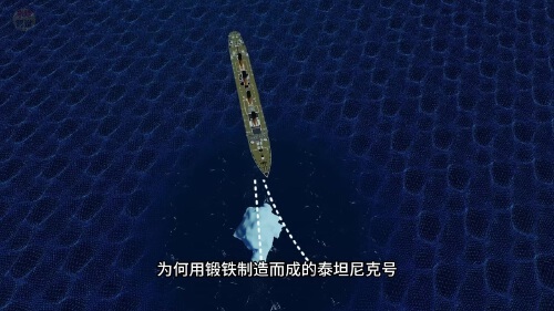 3D动画还原泰坦尼克号沉没的真正原因!
