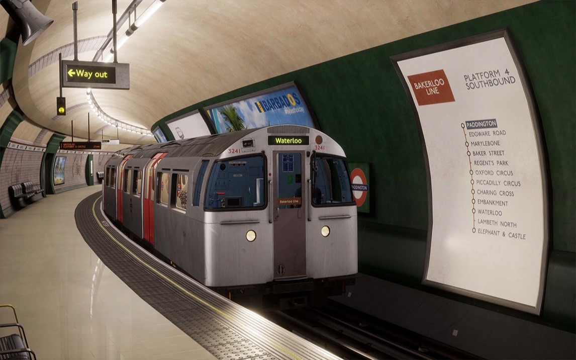 【模拟火车世界2】驾驶地铁列车