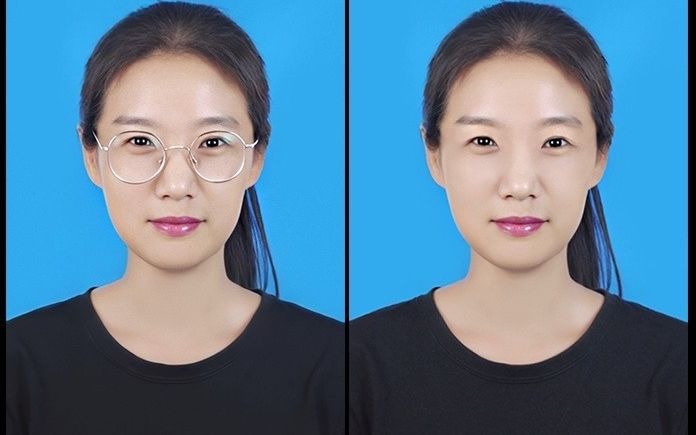 帮小姐姐把眼镜P掉,不留痕迹~