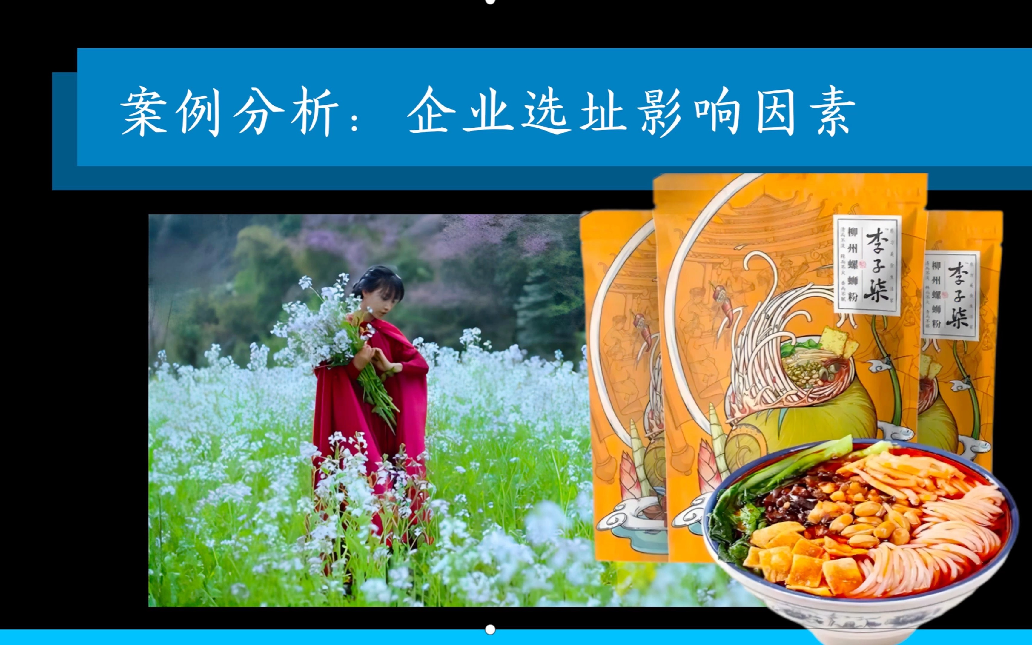 案例分析:企业选址影响因素分析