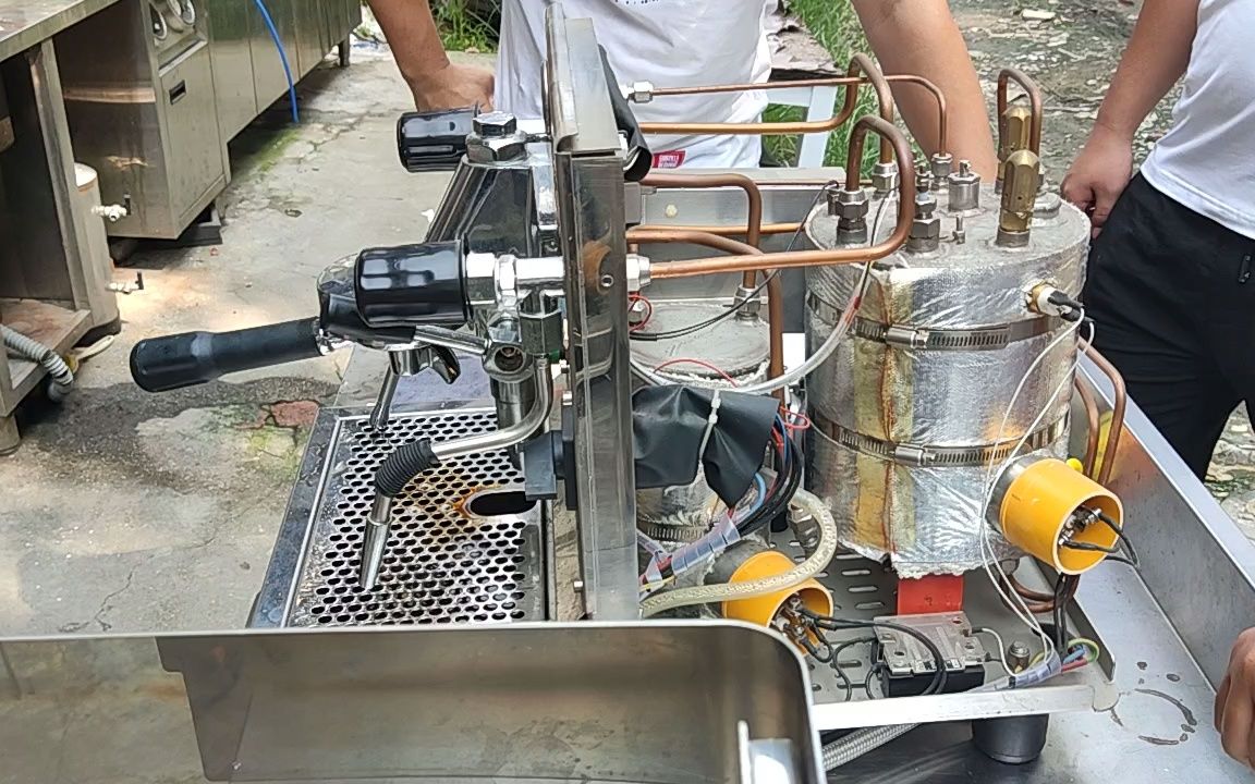 婷婷瑰夏20伊莱克斯ECM4100咖啡机维修,上海浦东家电咖啡机维修,...