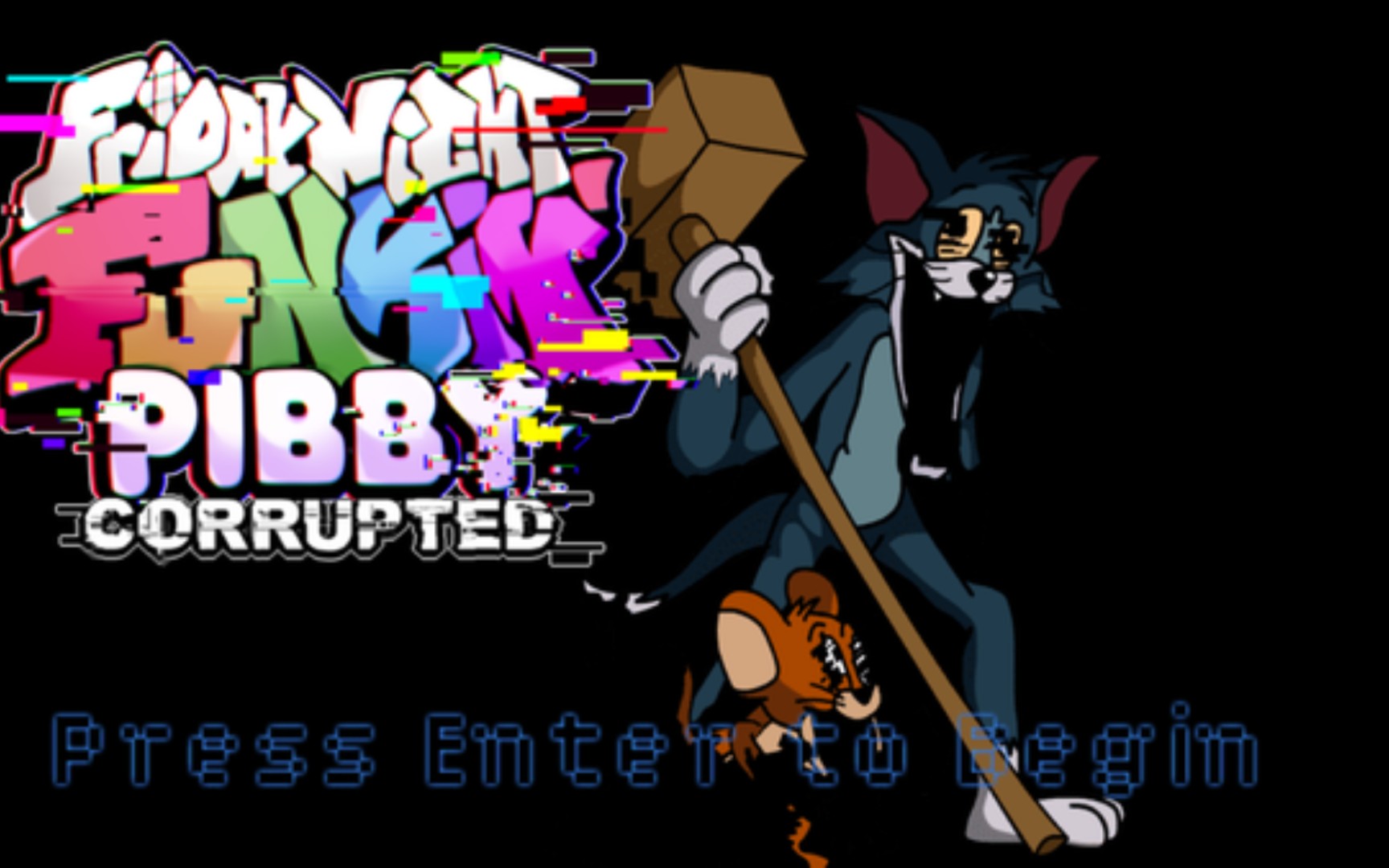 ...也没能逃过一劫! FNF优质单曲错误化模组Vs错误化 Tom and Jerry !