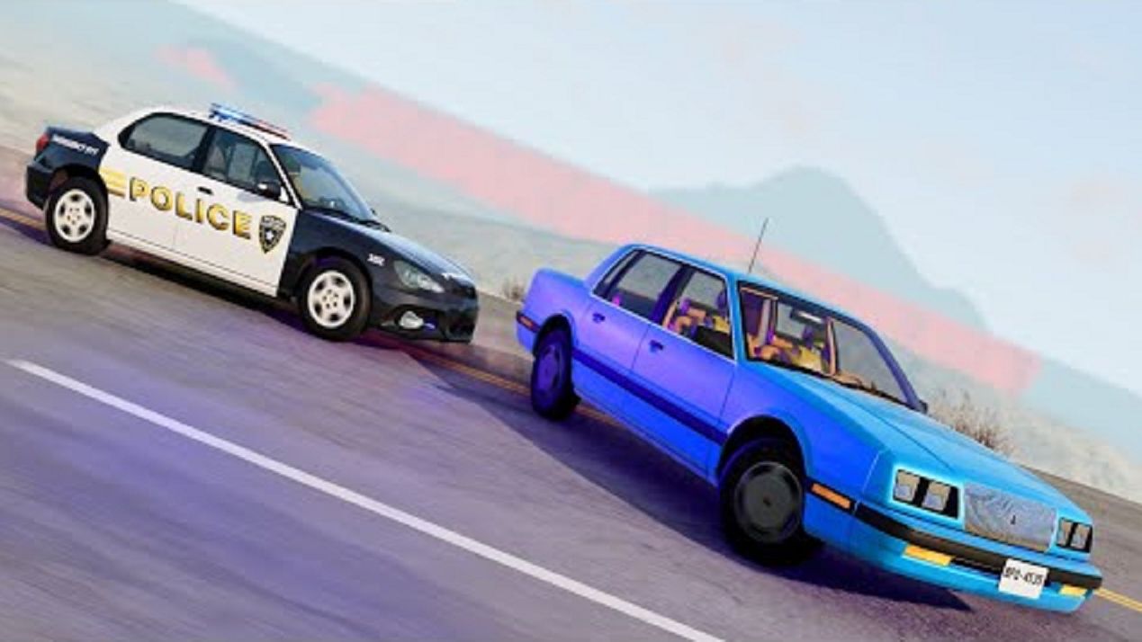 ...VS 各种汽车——能成功截停多少辆车【beamng.drive车祸模拟器】