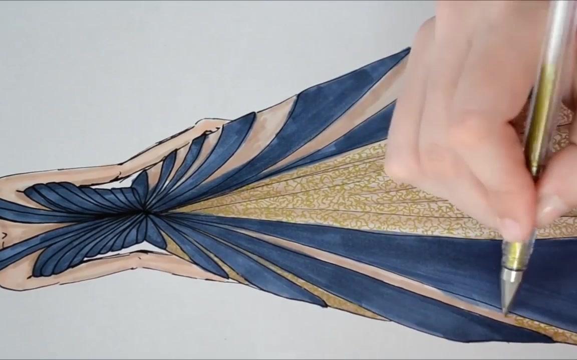 解密“香奈儿”首席服装设计师手绘稿,首次透入,请收藏!