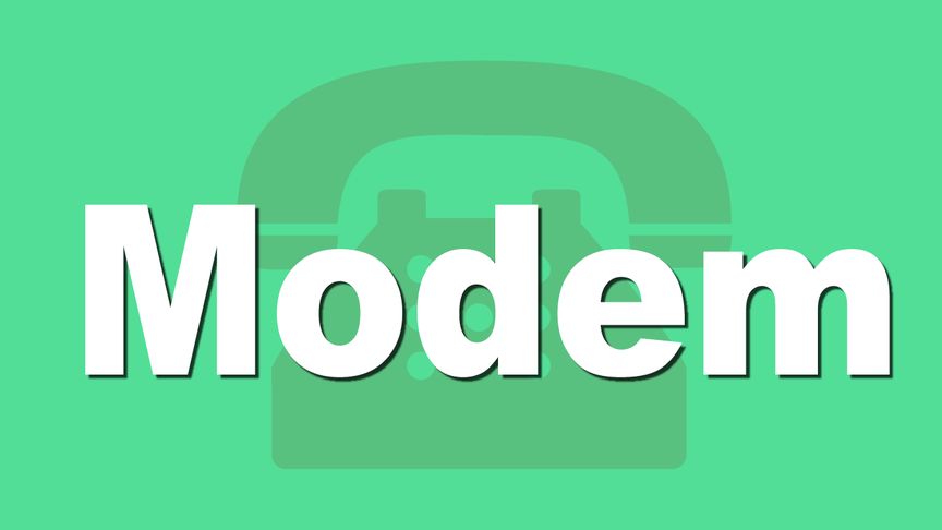 1.12 电话Modem - 非科班计算机网络
