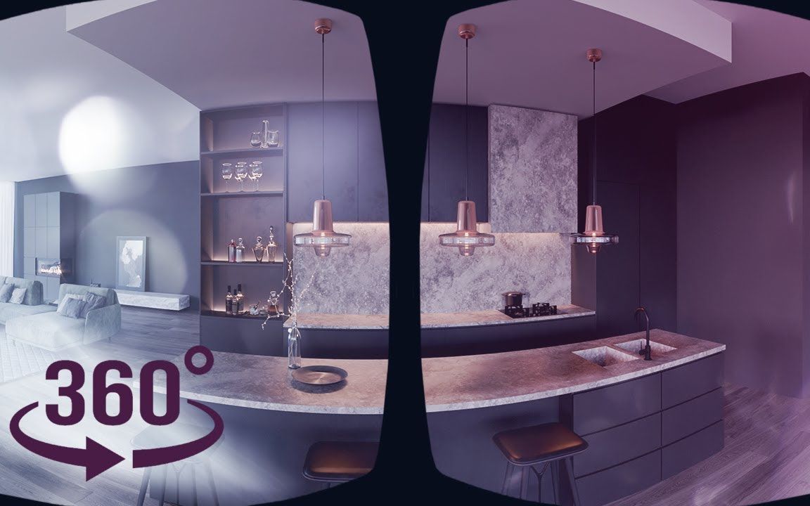 360全景图渲染设置 (Corona & V-Ray 演示)