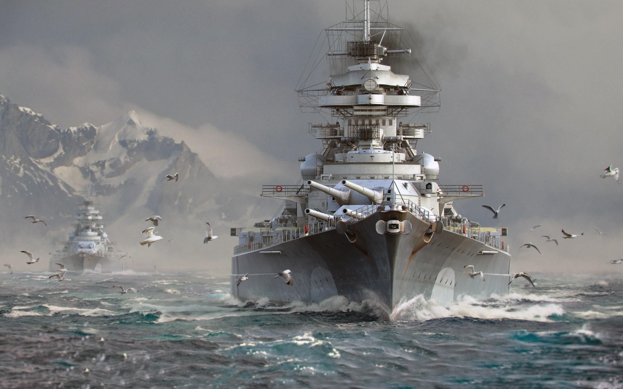 【战舰世界】用游戏还原俾斯麦的巅峰之战(微电影预告)