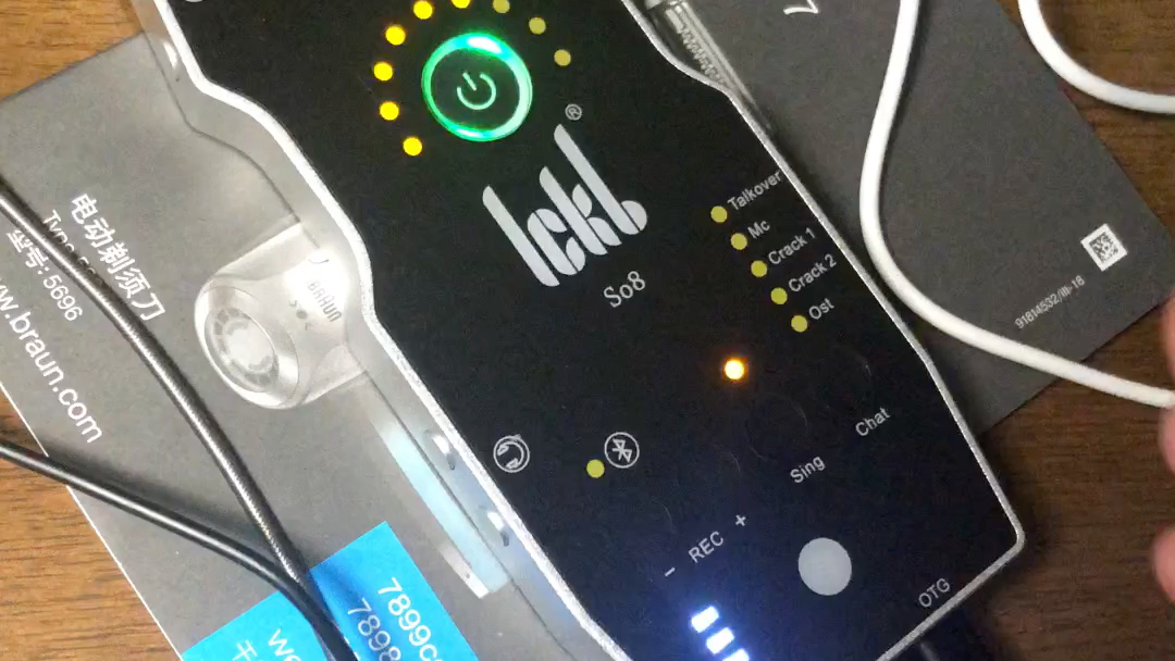 收到ickb so8四代声卡和得胜PCK600的第一天,简单测试效果
