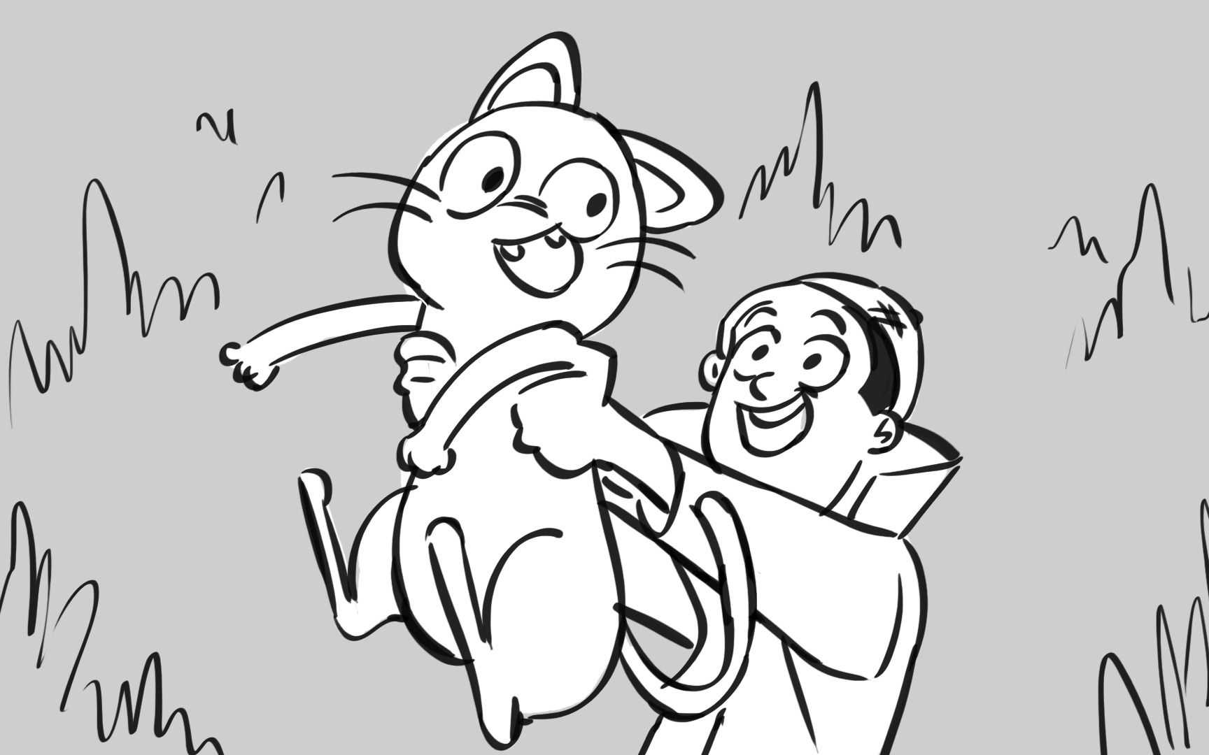 【动态分镜】好运猫猫帮忙破案 | 美国瑞林艺术学院