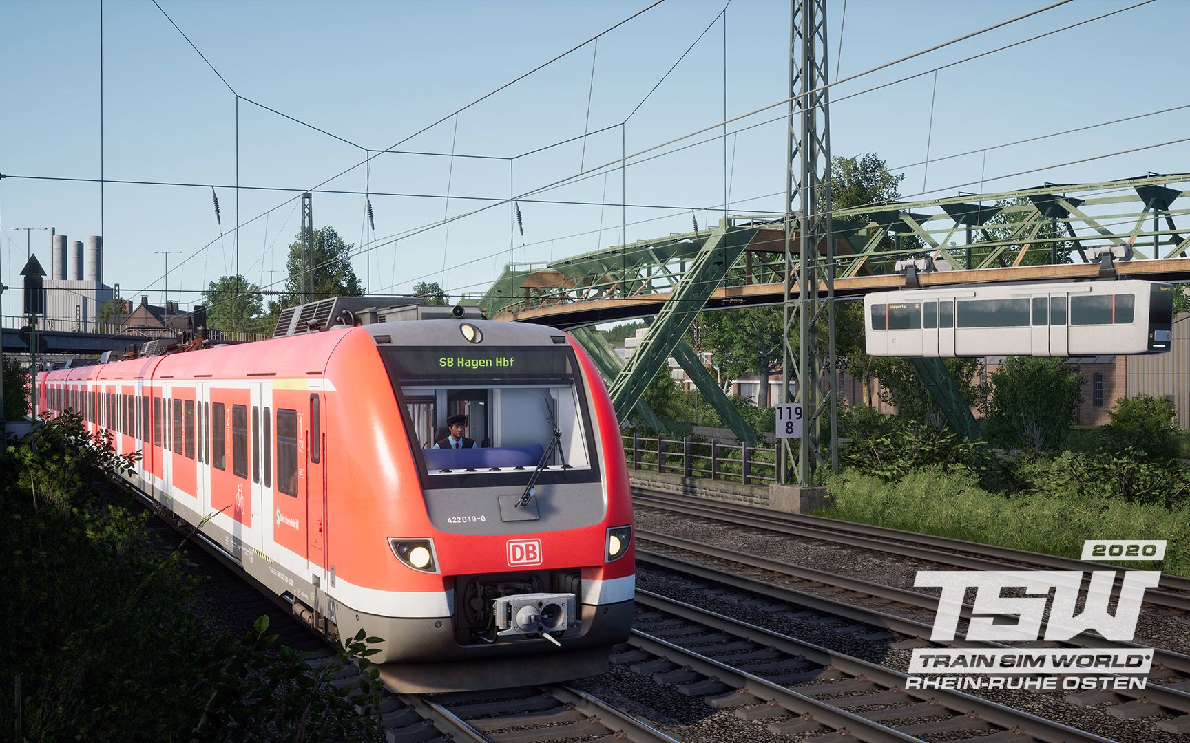 火车模拟世界2020:新DLC莱茵-鲁尔东试玩 | 2019/10/11直播录像