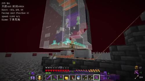 MC极限生存第672天!地狱城堡惊现隐藏密室,差点回不来!