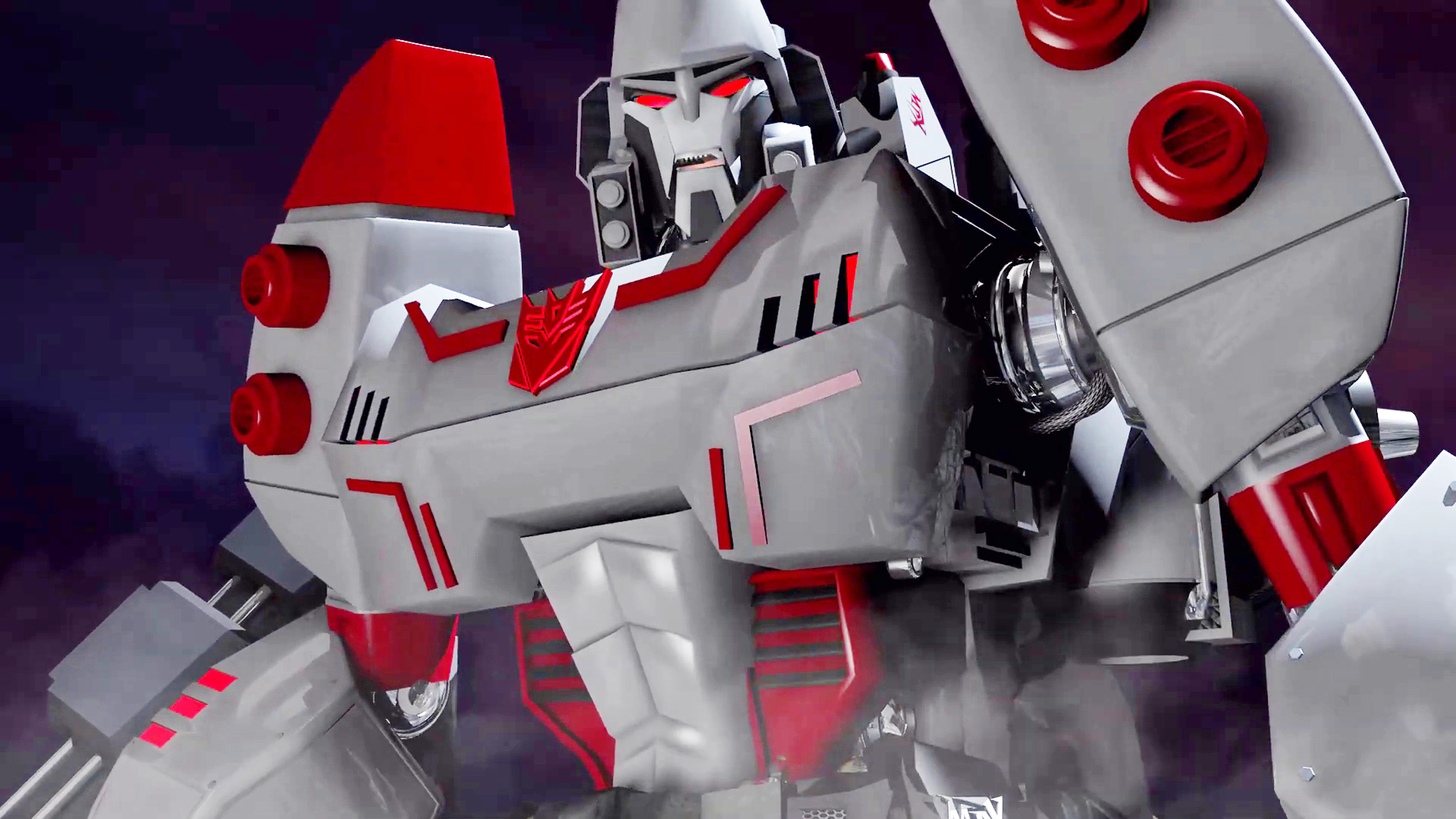 《变形金刚》3D动画:威震天,变形为超音速旋翼机