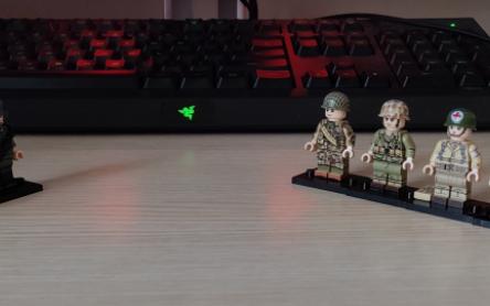 国产乐高式军事二战主题人仔展示评测!美军和德三党卫军