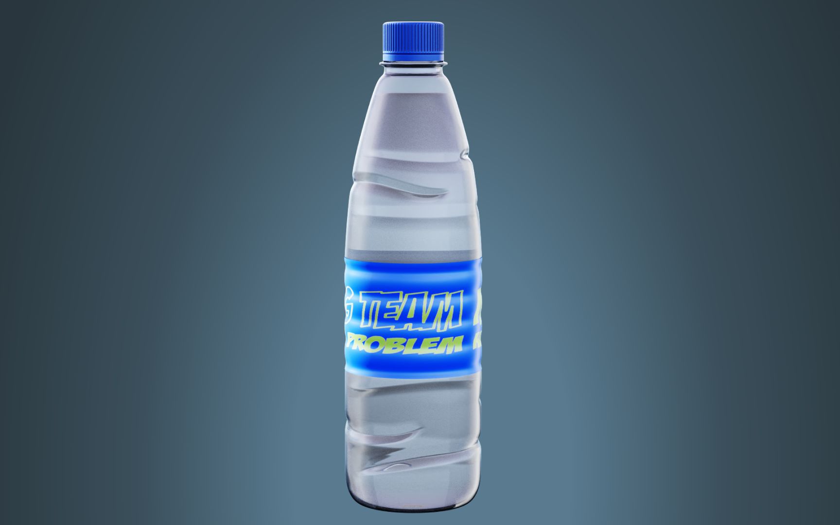 BLENDER怡宝矿泉水瓶建模