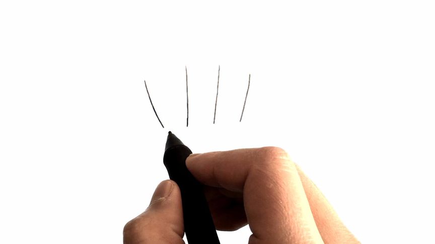 4个数字1,能画出一只老虎?太牛了!