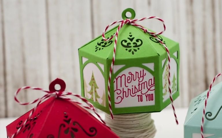 【5894】【Papertrey Ink】六面灯笼盒子系列切割刀模使用视频教程