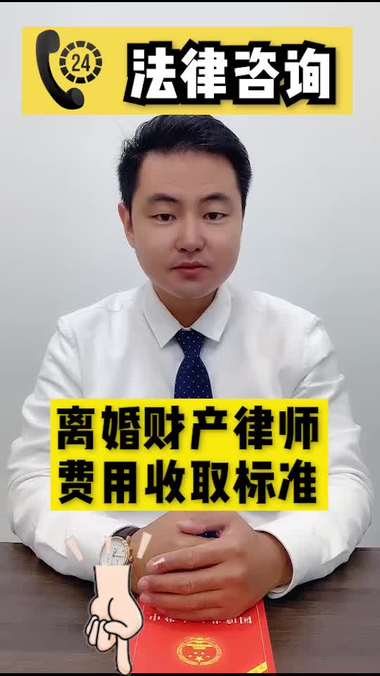 离婚财产律师费用收取标准#离婚财产律师费用收取标准 #多问律师