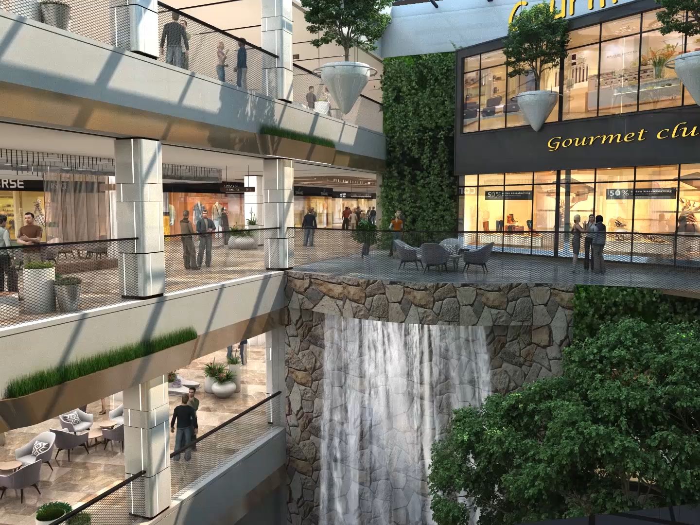 万泰商场动画 地产 商业综合体