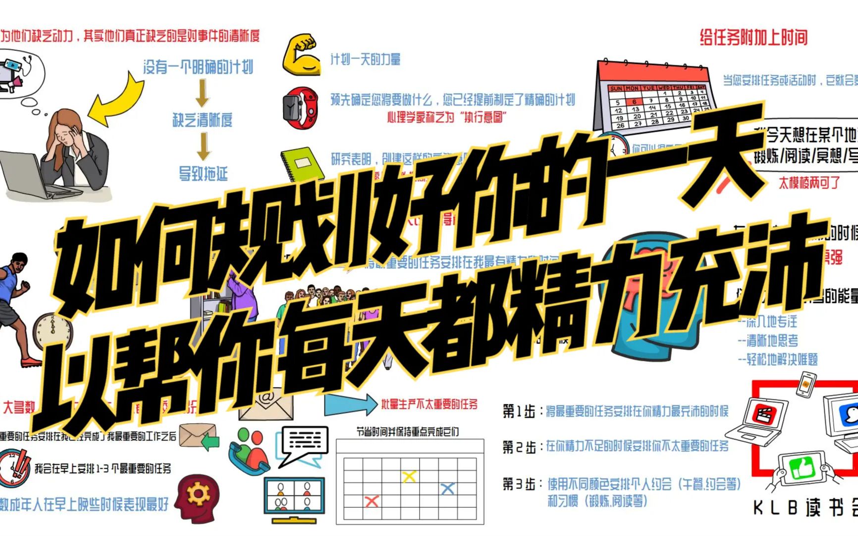 ...以帮你做到每天都精力充沛、动力满满 | 时间管理 | 日常安排 | 高效工作