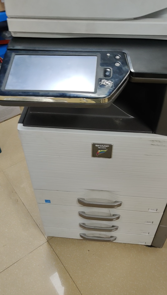 夏普4128 5110更换第一转印带刮板教程