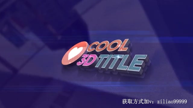 【pr预设插件】45组超级炫酷的三维字体文字字幕特效预设