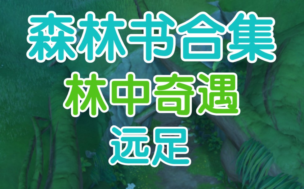 【原神】远足(林中奇遇)森林书合集/须弥世界任务/保姆级攻略